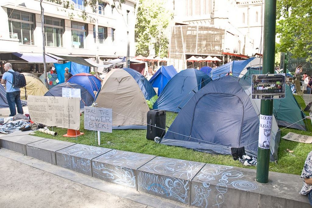 Occupy camps an eye-sore? Let’s compare photos… – Motley News