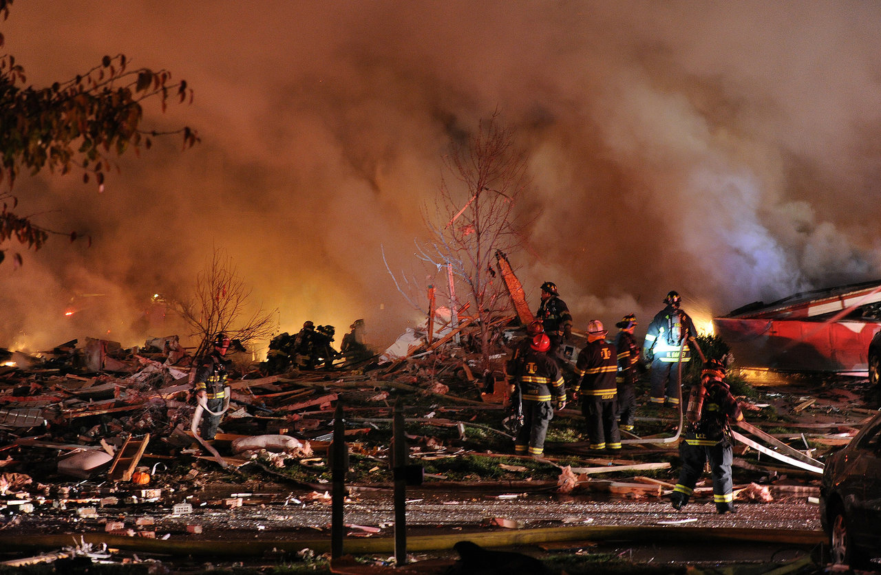 Indianapolis IN: Before and After Photos of South Side Home Explosion ...