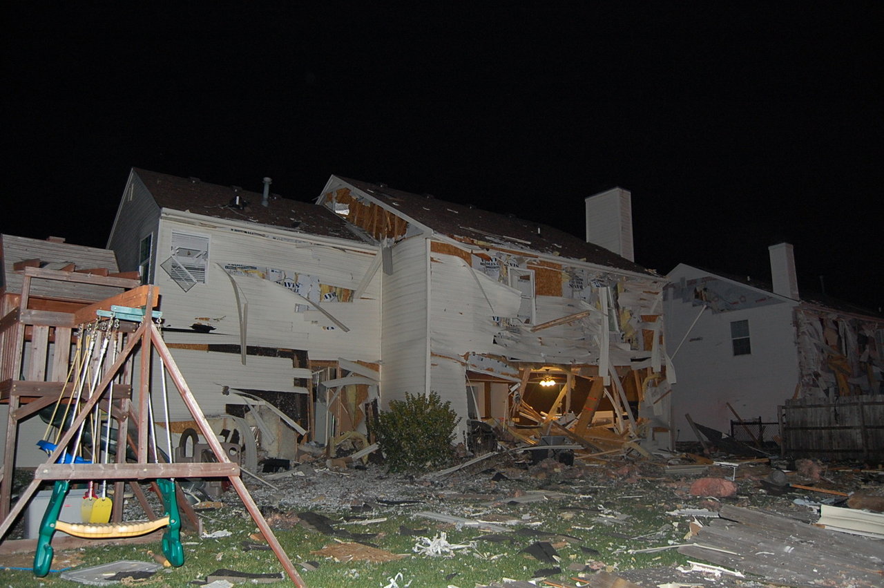 Indianapolis IN: Before and After Photos of South Side Home Explosion ...