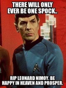 In Remembrance of Leonard Nimoy – Photos, videos, memes, tweets and other tidbits of thanks ...